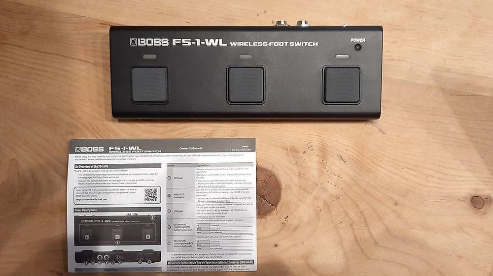 Boss FS-1-WL Wireless 3-way Footsw. (Gebraucht) in Savognin für CHF 45 ...