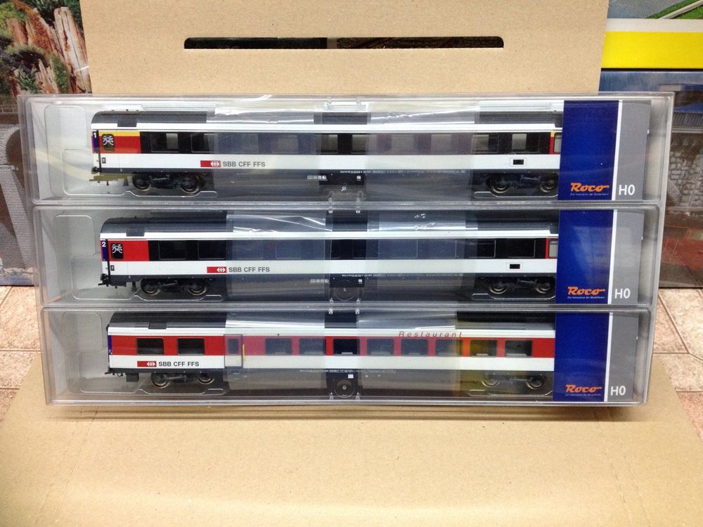 Roco 64143 SBB Eurocity-Wagen-Set 1 | Kaufen auf Ricardo