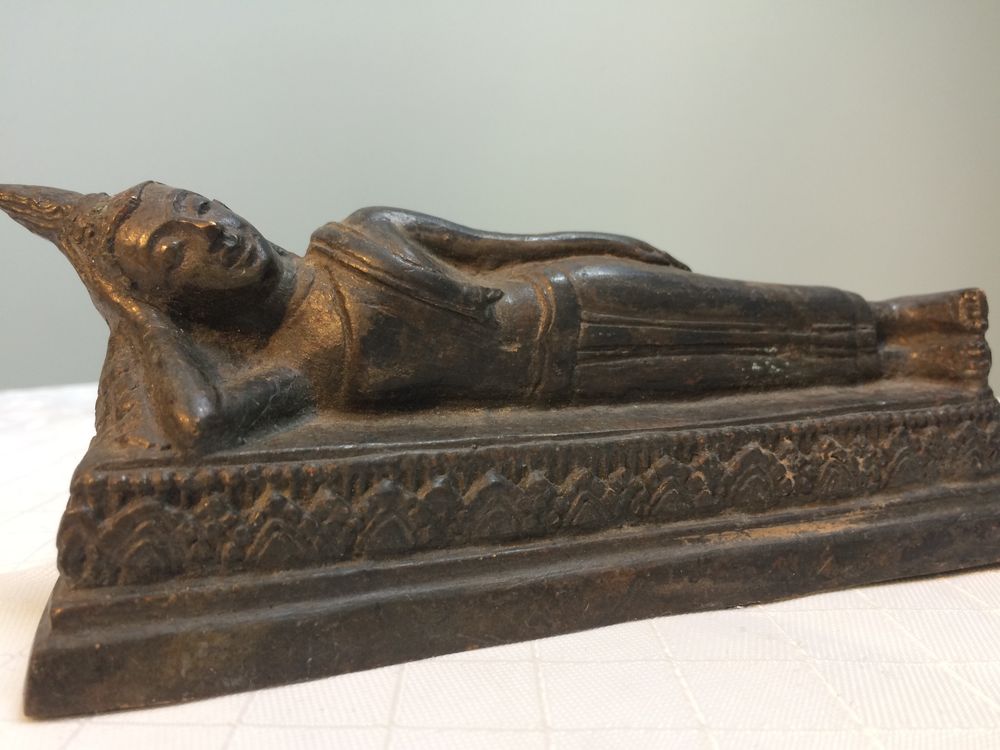 Bronze Skulptur liegender Buddha (Gebraucht) in Basel für CHF 55 – mit Lieferung auf Ricardo kaufen