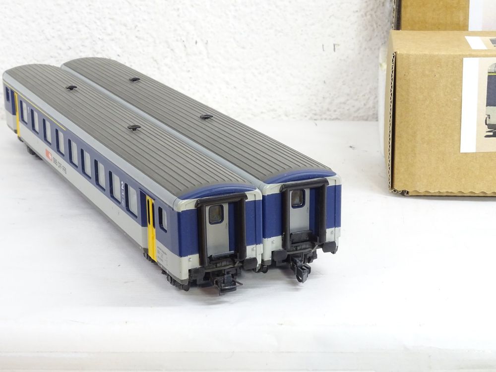 Roco 2 x 44338 NPZ Personenwagen 1./2.Klasse, H0,GS/DC (D'occasion) à ...