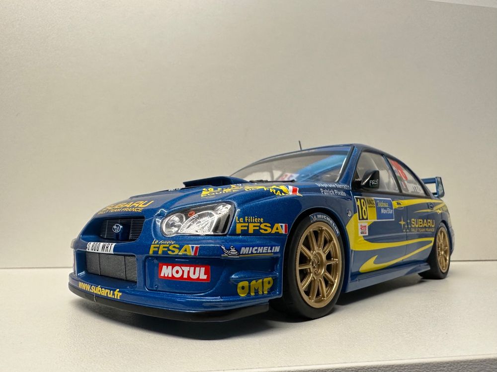Subaru Impreza WRC (WRX STi, Blobeye) 1:18, Sarrazin, Altaya (Gebraucht ...