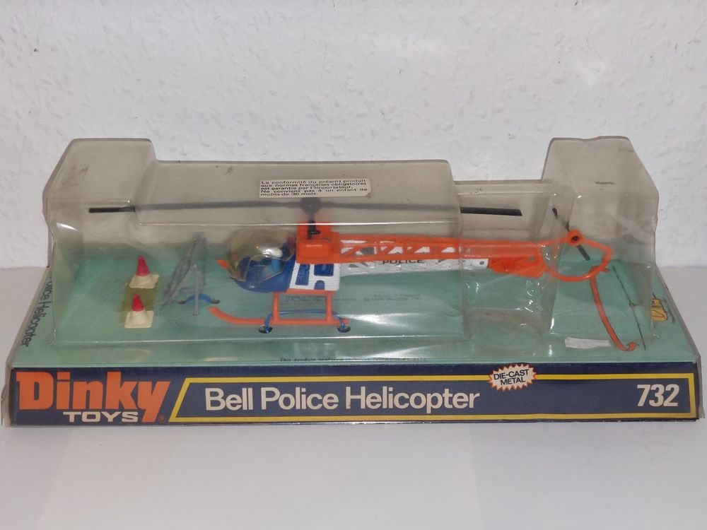 Bell Police Helicopter Dinky Toys Nr. 732 (Gebraucht) in Diegten für ...