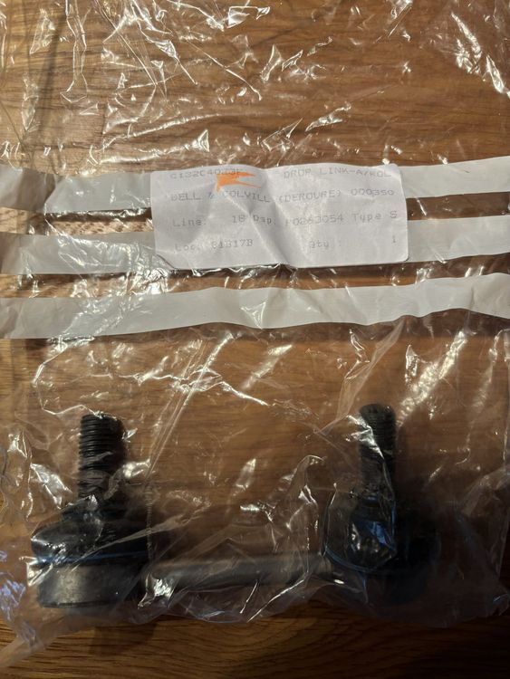 Lotus Evora S1 Drop Link Set - original Lotus (Neu und originalverpackt ...