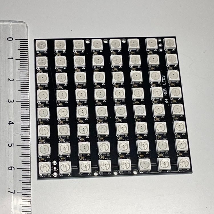 Matrice Neopixel 8x8 64 LED RGB pour Arduino / Raspberry pi | Kaufen ...