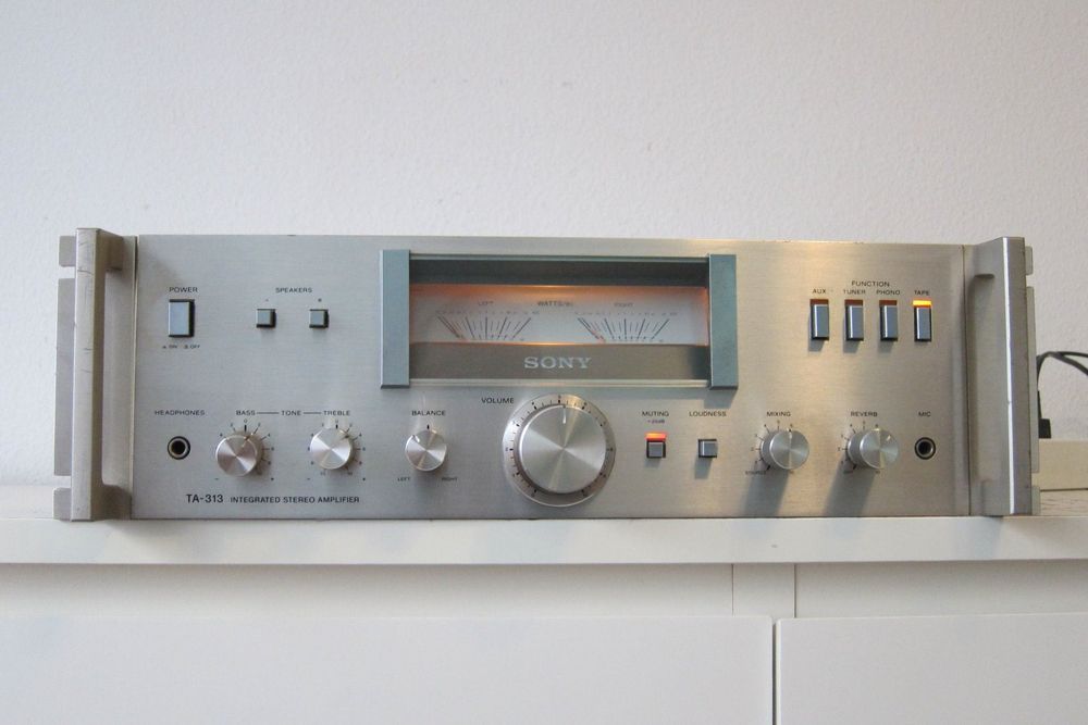 Sony TA-313 Vintage Stereo Verstärker | Acheter sur Ricardo