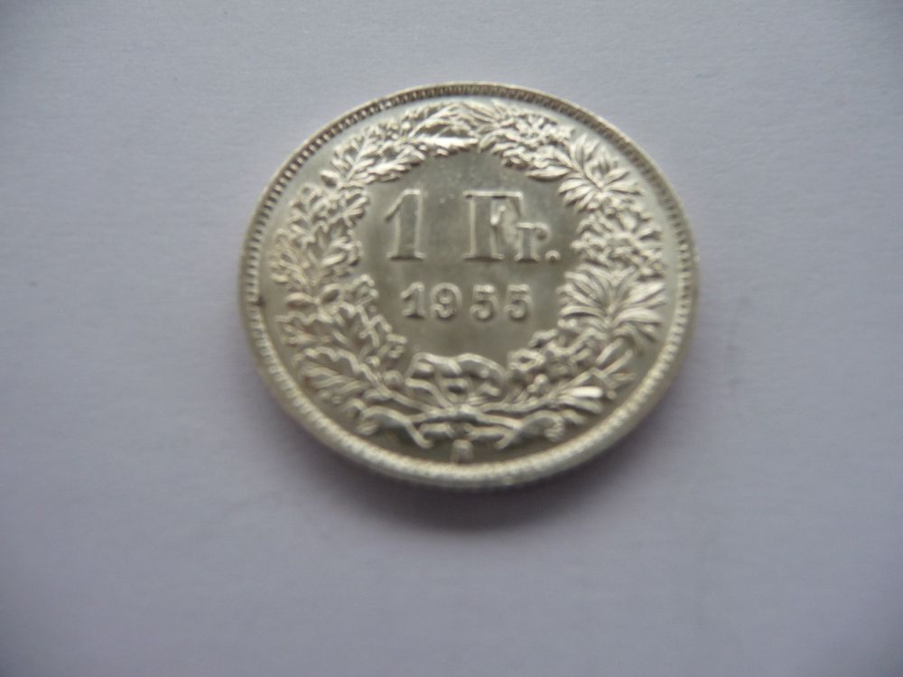 1 Franken 1955 Silber | Kaufen auf Ricardo