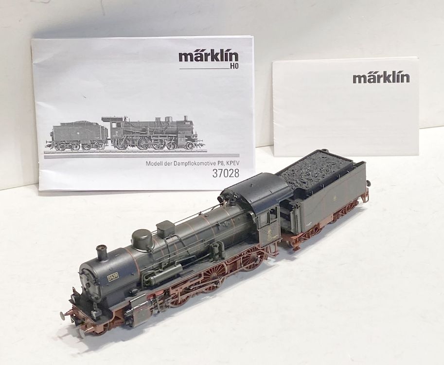 Märklin 37028 Dampflok / locomotive à vapeur P8 KPEV in OVP | Kaufen ...