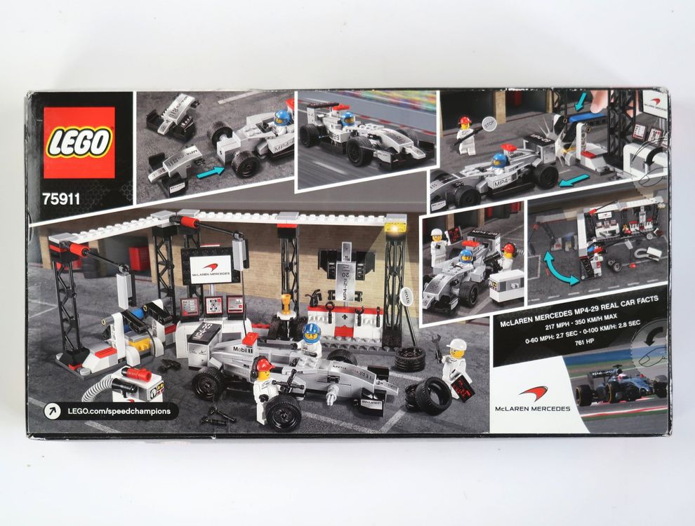Lego 75911 Speed Champions McLaren Mercedes Pit Stop (Neu und ...