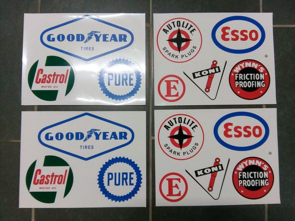 AC Cobra Shelby American Racing Decals (Neu (gemäss Beschreibung)) in ...