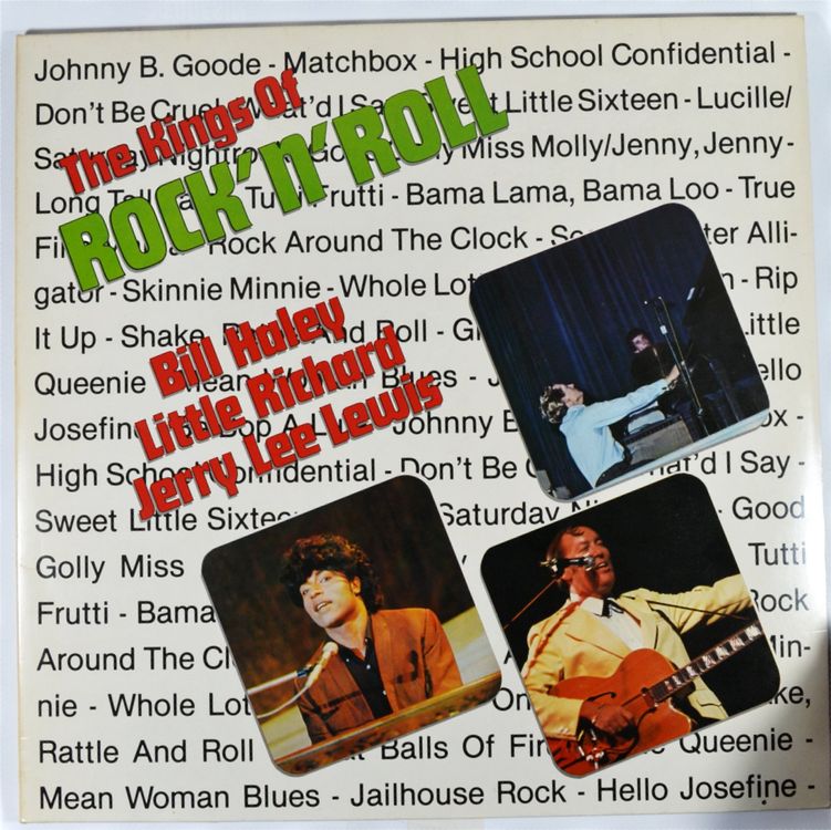 LP: BILL HALEY, LITTLE RICHARD, JERRY LEE LEWIS - The Kings | Kaufen ...