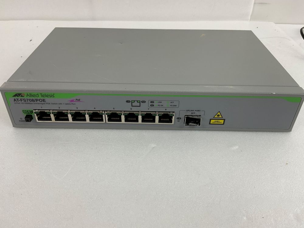 Allied Telesis AT-FS708/POE 8 Port POE switch + 1 uplink | Kaufen auf Ricardo