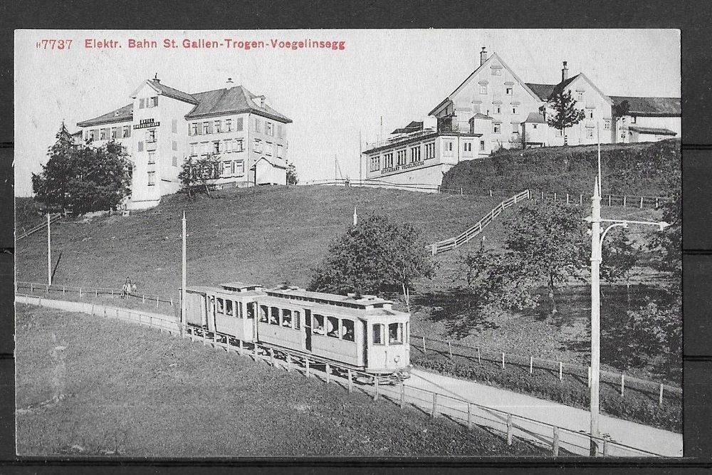 AR Elektrische Bahn St.Gallen-Trogen-Voegelisegg 1909 (Gebraucht) in ...