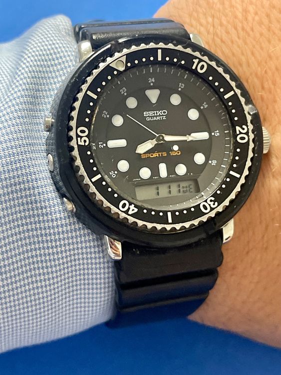SEIKO SPORTS 180 HERREN UHR (Gebraucht) in Goldach für CHF 232 – mit Lieferung auf Ricardo kaufen