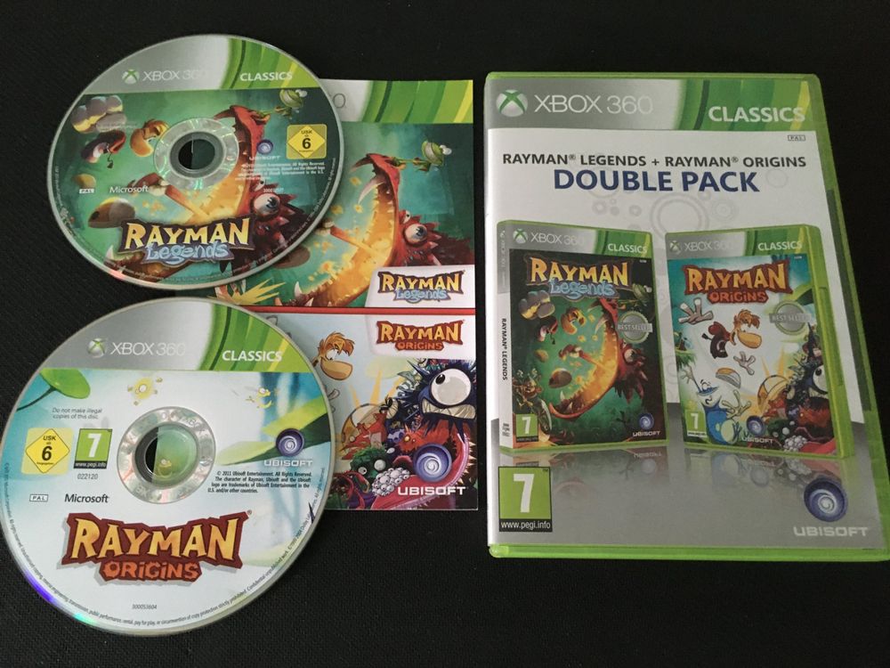 Rayman Legends / Rayman Origins für Xbox 360 (Gebraucht) in St.Gallen ...