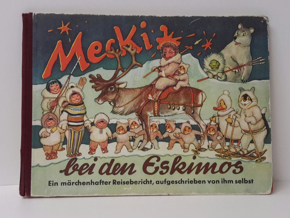 "Mecki bei den Eskimos" Erstausgabe 1954 | Kaufen auf Ricardo