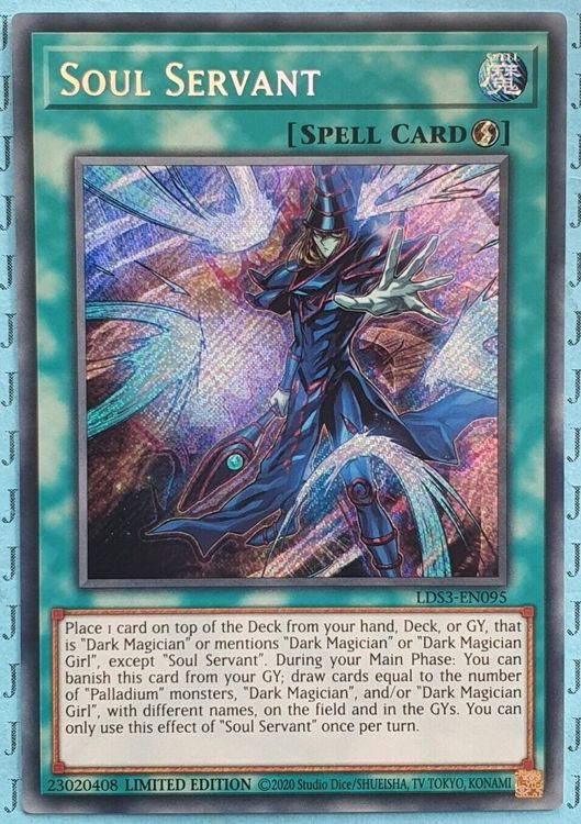 Yu-Gi-Oh Soul Servant ( Seelendiener ) x3 Secret Rare | Kaufen auf Ricardo