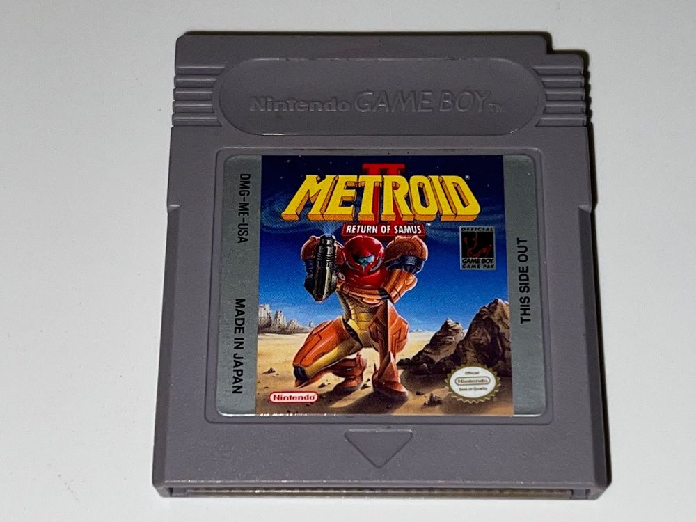 Game Boy Classic (GB) Spiel - Metroid II: Return of Samus | Acheter sur ...