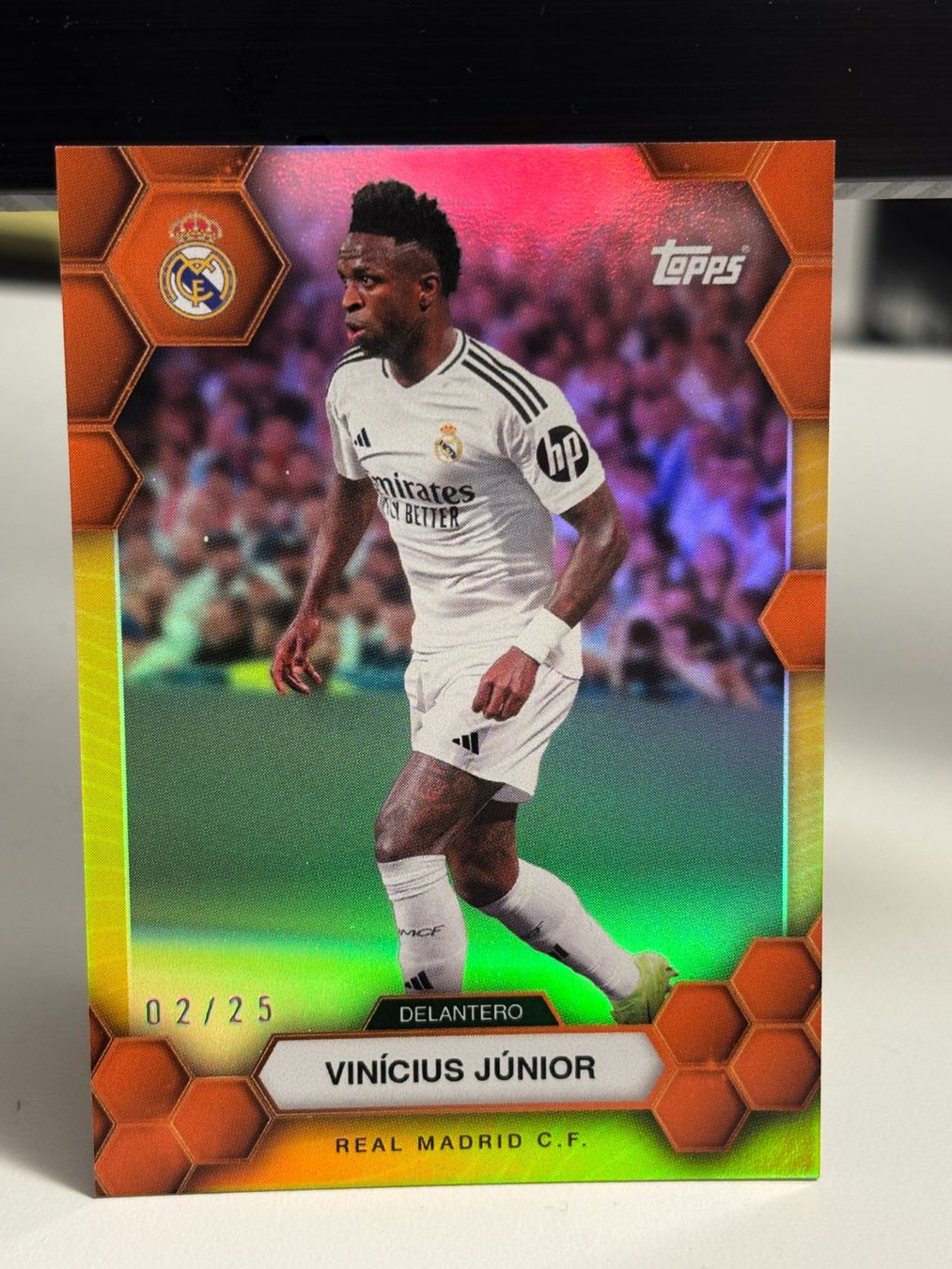 Topps Real Madrid Fan Set 24/25 Vinicius Junior /25 (Neu (gemäss ...