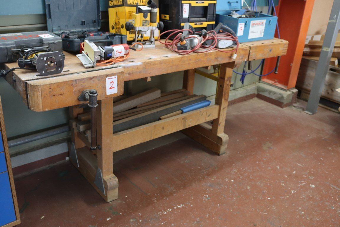 Holzwerkbank (Lot 2) Standort 5443 Niederrohrdorf (Gebraucht) in ...