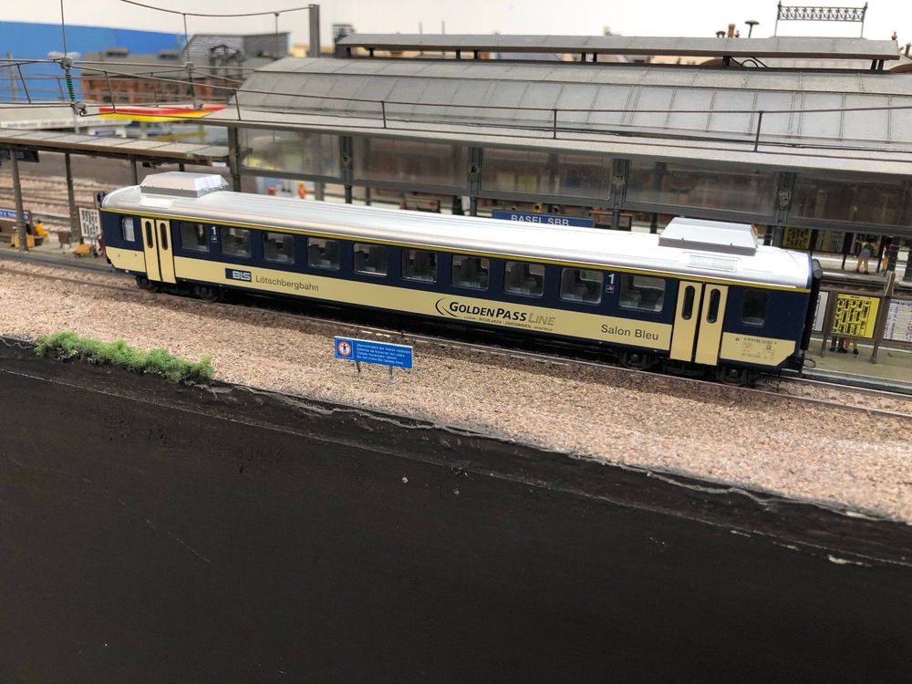 BLS Golden Pass Line Salon Bleu Rarität! (Neu (gemäss Beschreibung)) in ...