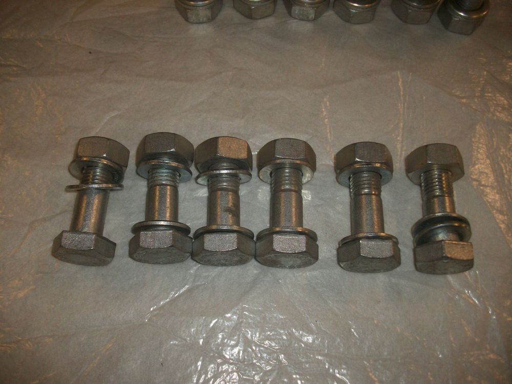 150 Stk. Stahlbau HV Garnituren 10.9/ M24 Nutzlänge 50/60 mm (Neu ...