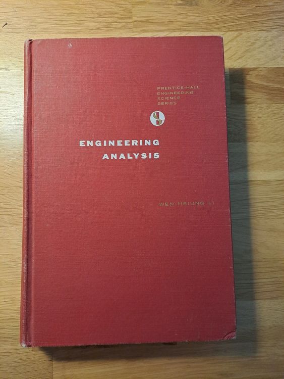 Book - Engineering Analysis | Kaufen auf Ricardo