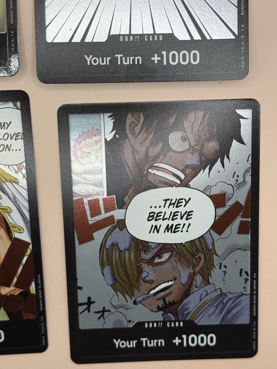 One Piece Don!! Karten Set - Selten und Wertvoll (Neu (gemäss ...