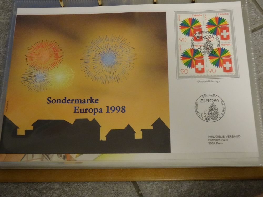 FDC 1998 Europa LUXUSBRIEF | Kaufen auf Ricardo