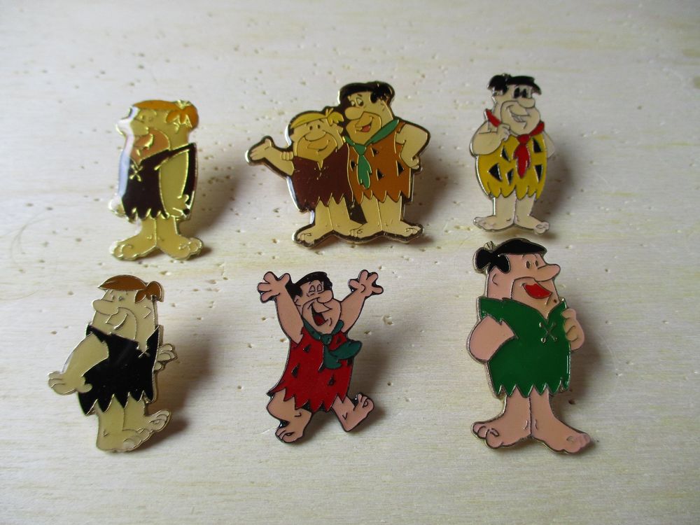 Fred Feuerstein Barney Geröllheimer The Flintstones Pin Lot | Kaufen ...