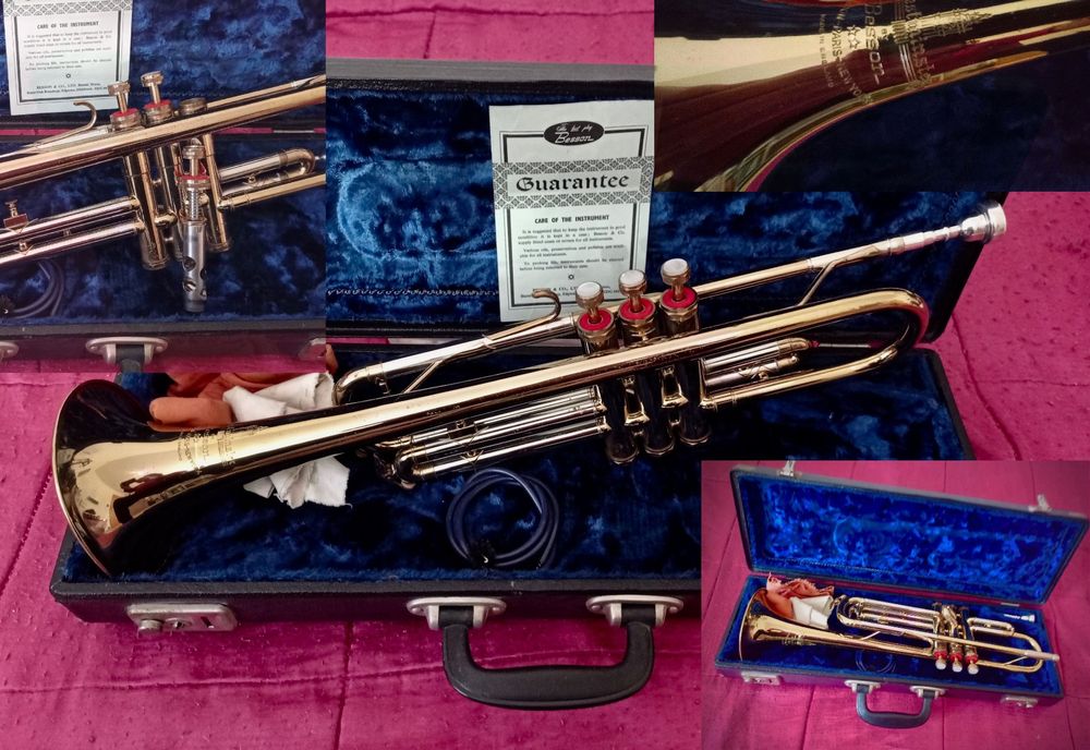 B-Trompete Besson Westminster ( mit Zertifikat ) (Gebraucht) in Villnachern für CHF 130 – mit ...