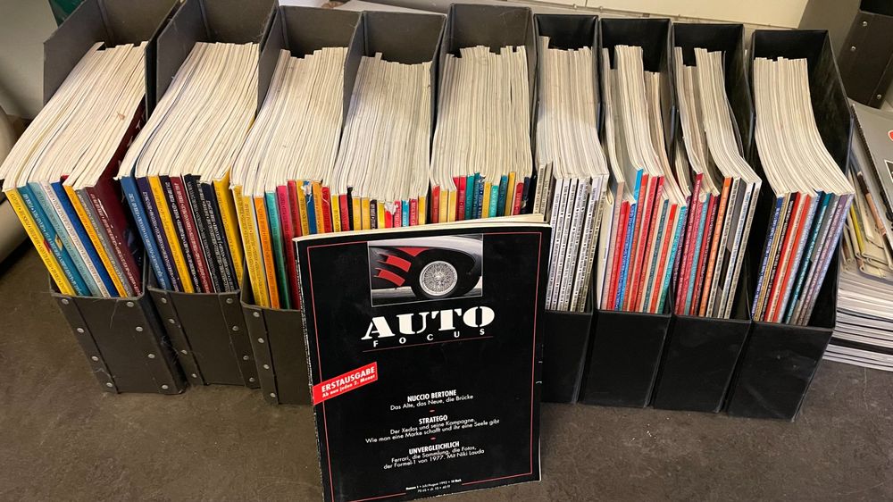 Autozeitschrift AUTOFOCUS komplette Sammlung - letzte Chance | Kaufen ...