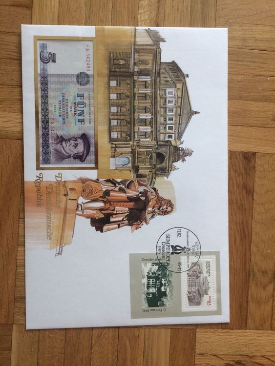 Banknotenbrief DDR (Neu und originalverpackt) in Muralto für CHF 3.45 – mit Lieferung auf ...
