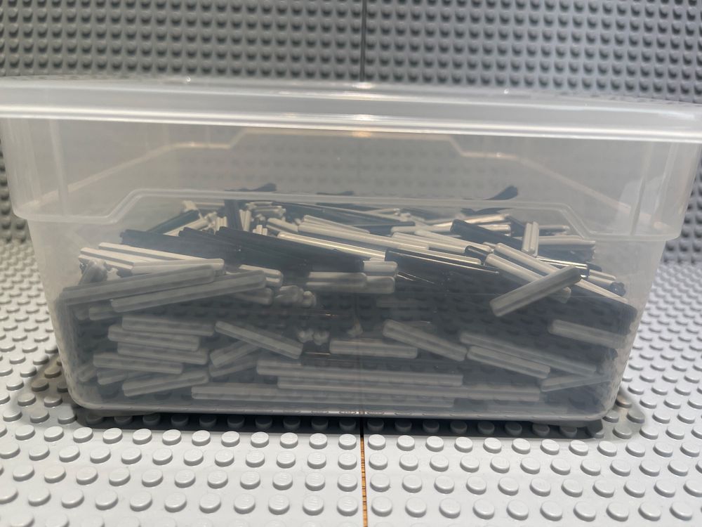 Lego Technik Achsen-Schwarz & Hellgrau div.Grössen ca.500gr (Gebraucht) in Siglistorf für CHF 25 ...