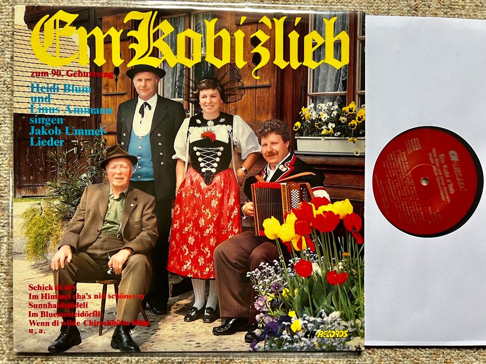 Am Kobi z'lieb Jodelduett Heidi Blum - Linus Ammann LP 🛀 | Kaufen auf Ricardo