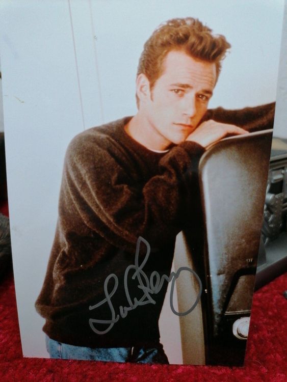 Original Autograph * LUKE PERRY * 2019+ | Kaufen auf Ricardo