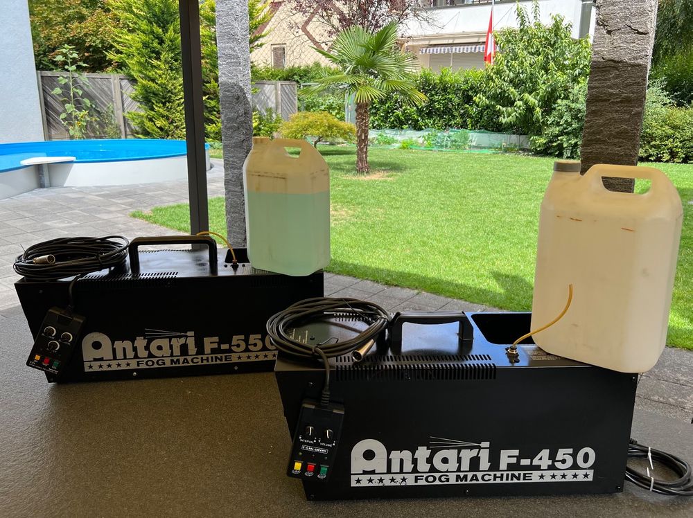 Antari F450 und F550 Fog Machine (Gebraucht) in Biel/Bienne für CHF 80 ...