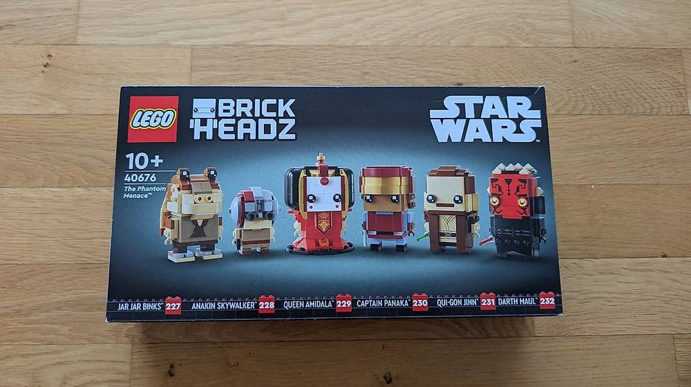Lego Star Wars 40676 Brickheadz Phantom Menace (Neu und ...