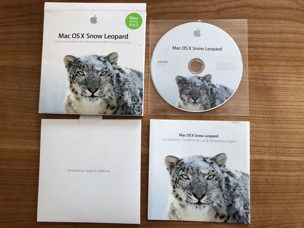 Mac OS Snow Leopard (10.6.3) (Gebraucht) in Herisau für CHF 30 – mit ...