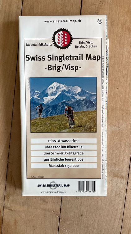 Swiss Single Trail Map Brig Visp (Gebraucht) in Winterthur für CHF 1 ...