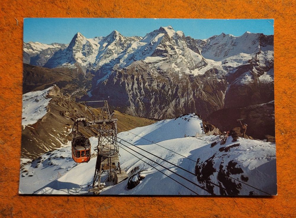 Berner Oberland, Schilthorn Blick auf Eiger, Mönch Jungfrau (Gebraucht) in St Gallen für CHF 2 ...