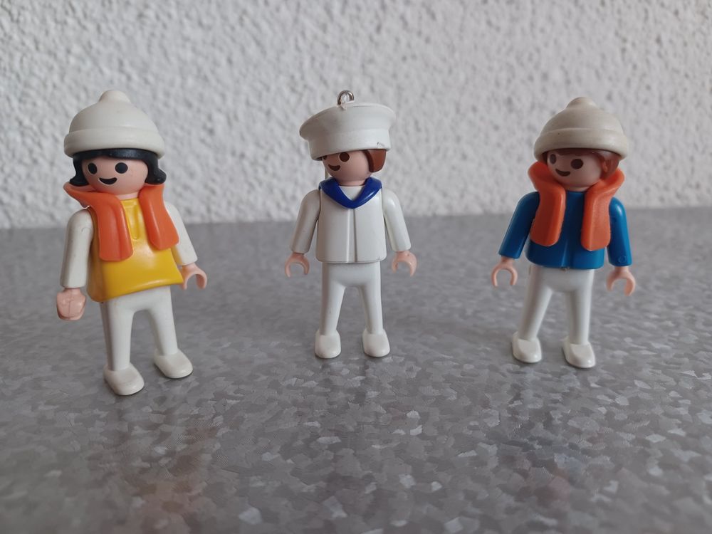 6 Playmobil Geobra 1974/81 Figuren mit Rettungsweste. Ab1.- | Kaufen auf Ricardo