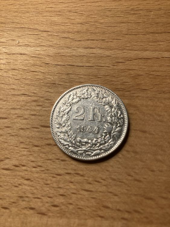 2 Franken Schweiz 1944 Silber | Kaufen auf Ricardo