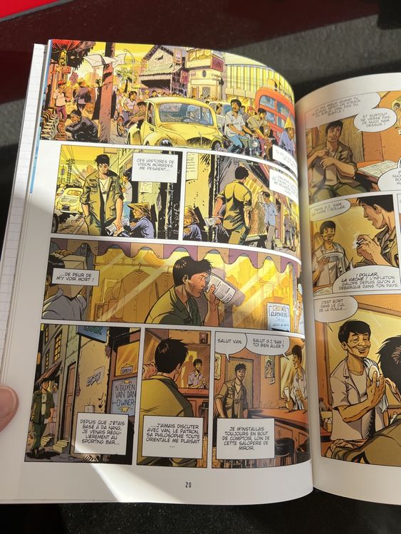 BD Dédicace Sam Lawry Celui qui voit Comic Originalzeichnung (Gebraucht ...