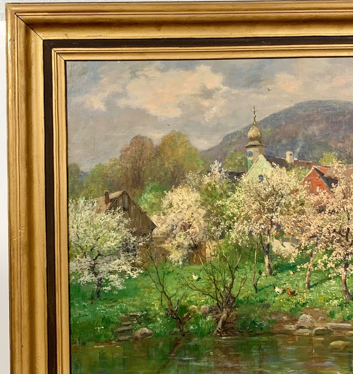 Gustav Adolf Thamm (1859-1925) grosses Gemälde | Kaufen auf Ricardo