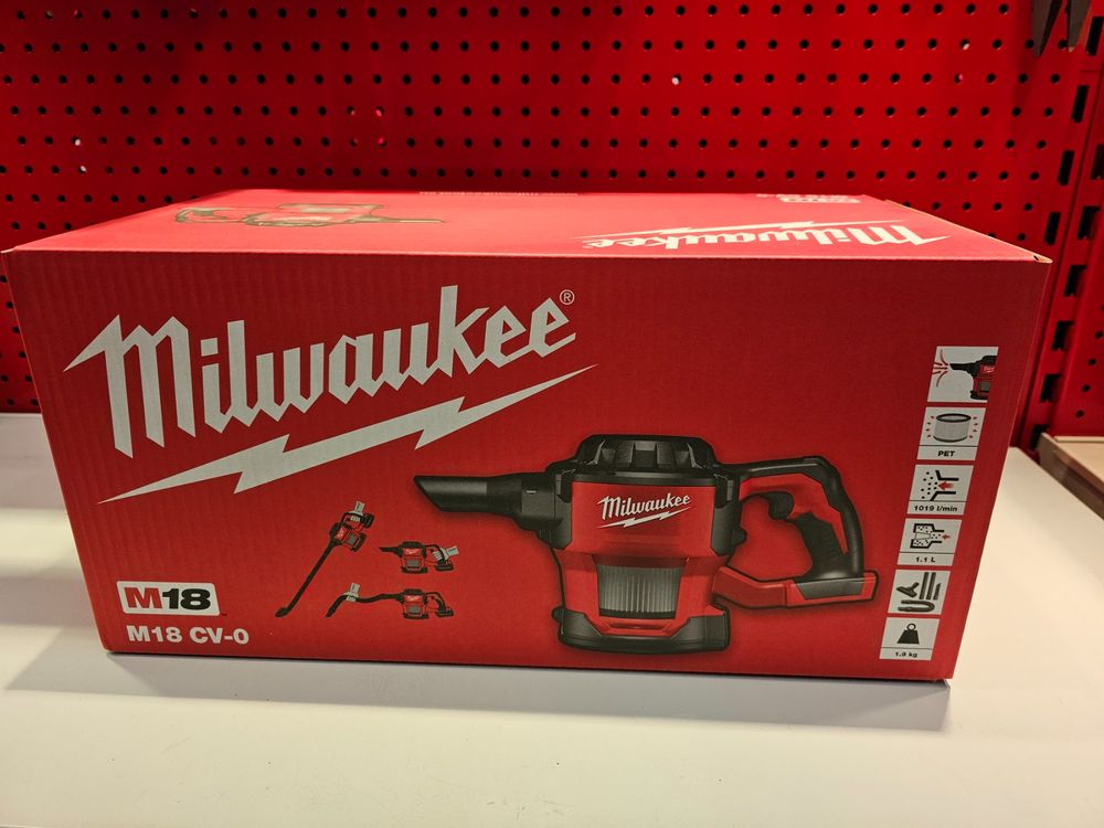 Milwaukee M18 CV-0 Akku Hand Staubsauger | Kaufen auf Ricardo