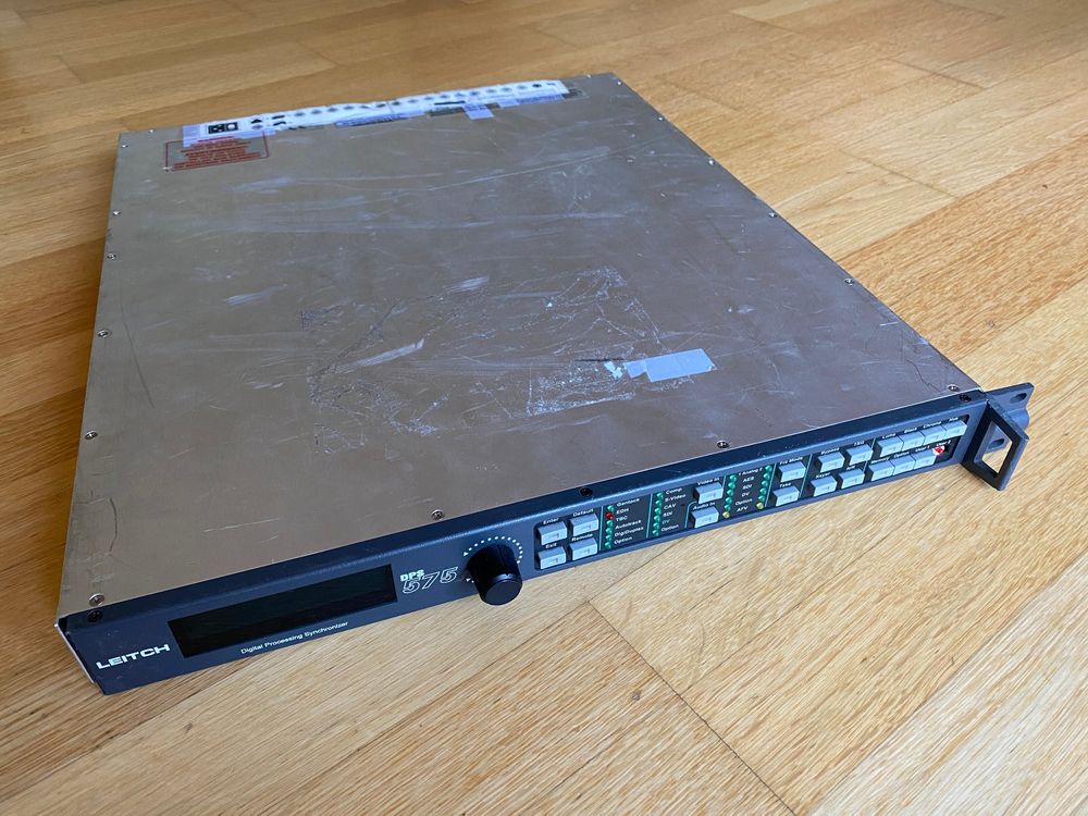 Leitch DPS-575AV*9 Digital Processing Synchronizer (TBC) | Kaufen auf Ricardo