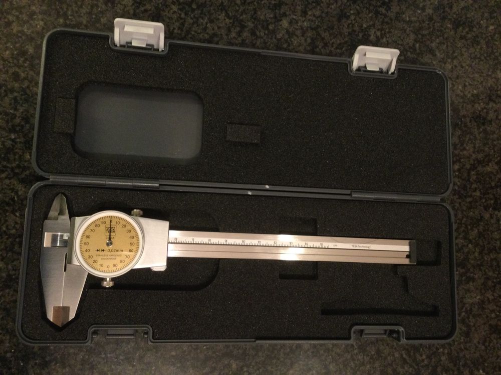 Tesa Hexagon Präzisions-Messschieber 150mm, neuwertig (Neu und ...