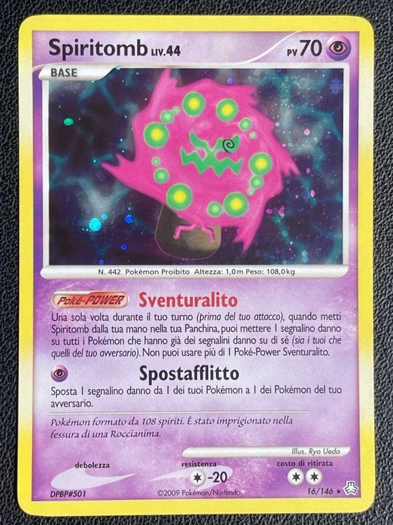 Spiritomb 16/146 Rare Holo Pokémon Legends Awakened (Neu (gemäss ...