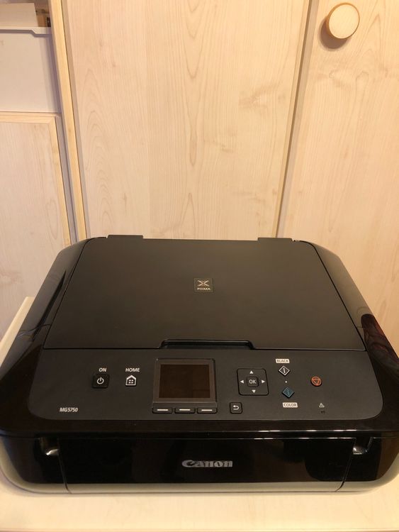 Imprimante Canon Pixma MG5750 (Gebraucht) in Péry für CHF 1 – nur Abholung auf Ricardo kaufen