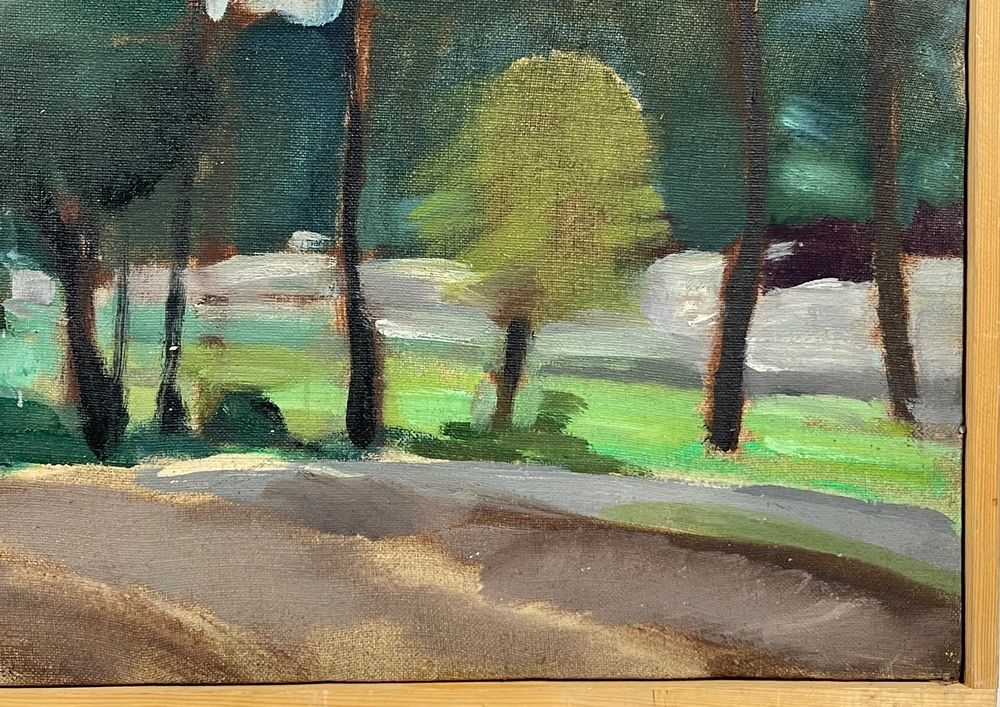 Europäische Schule Landschafts Gemälde unleserlich Signiert (Gebraucht) in Root für CHF 190 ...